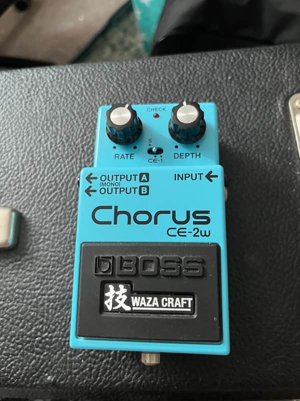 Boss CE-2W Chorus Waza Craft 2016 - Present - Blue | Reverb UK