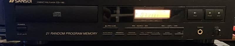 Sansui Vintage Sansui CD-190 CD Player Compact Disc Player | Reverb