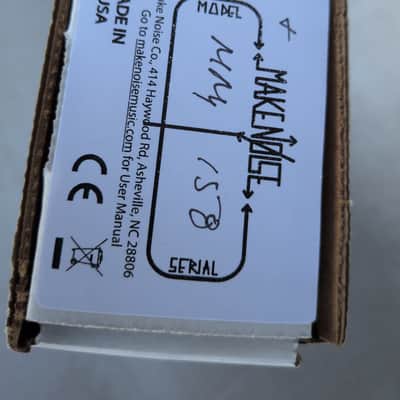 Make Noise MultiMod Module - "One control signal to | Reverb