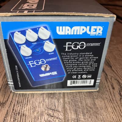 Wampler Ego Compressor V2 (Small Logo) 2010s - Blue | Reverb