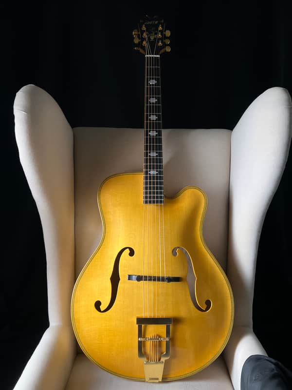 Bozo Podunavac 17" Acoustic Archtop with Calton Case | Reverb