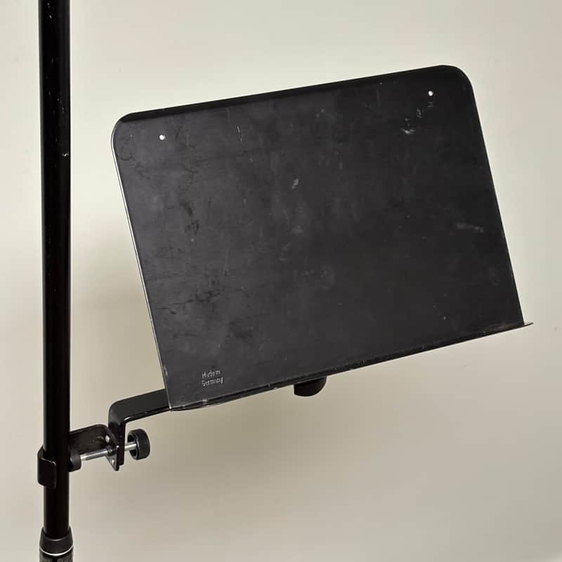 K&M 115/2 Clamp-on Sheet Music Holder 2010s - Black | Reverb