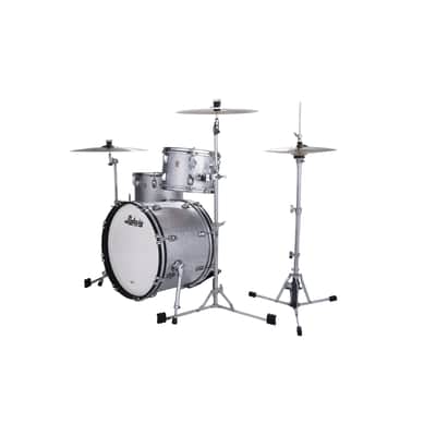 Ludwig Classic Maple Downbeat Shell Set Silver Sparkle - Drum | Reverb