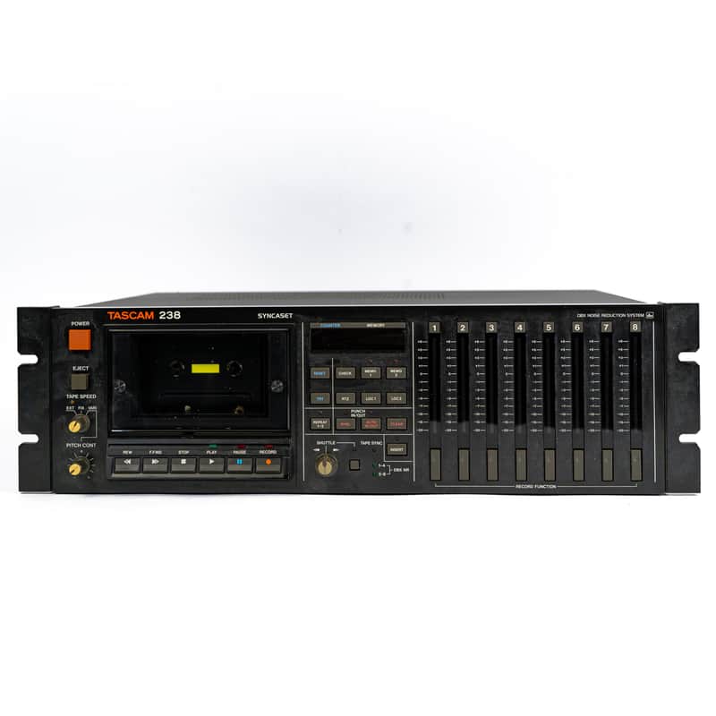 Tascam 238 Syncaset Multitrack 8-Track Cassette Recorder | Reverb