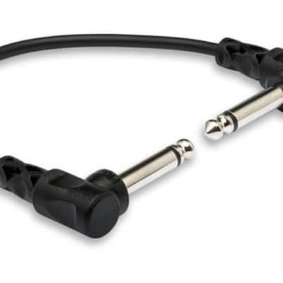 Hosa CFS-606 Guitar Patch Cables, Molded Right-angle to Same, | Reverb