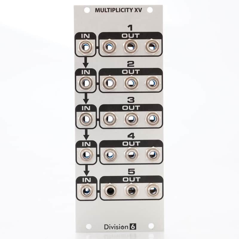 Division 6 Multiplicity XV Buffered Mult Eurorack Module | Reverb