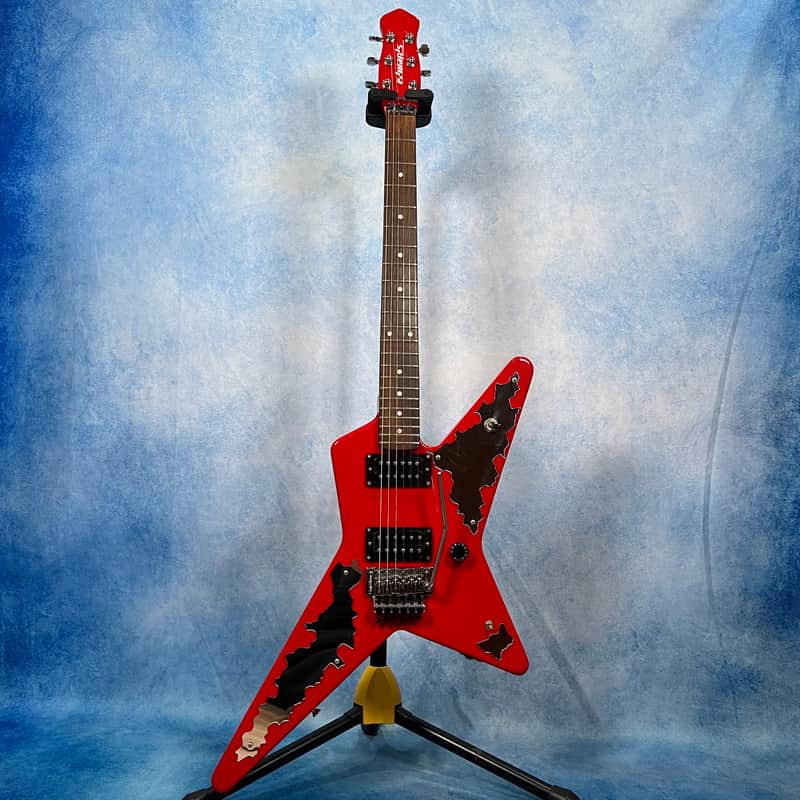 Edwards by ESP E-RS-145/R Random Star 2023 Red Made in Japan | Reverb