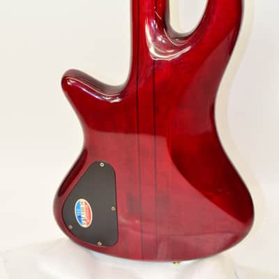 Schecter Diamond Series Elite-4 4-String Bass Guitar, Crimson | Reverb