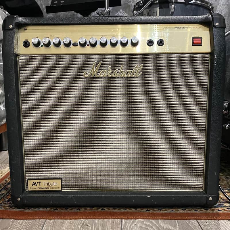 Marshall AVT50X Tribute 1x12 - Black with Two Tone Cloth | Reverb UK
