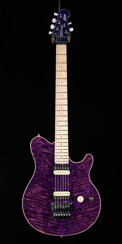 Ernie Ball Music Man Axis 30th Anniversary - Trans Purple | Reverb