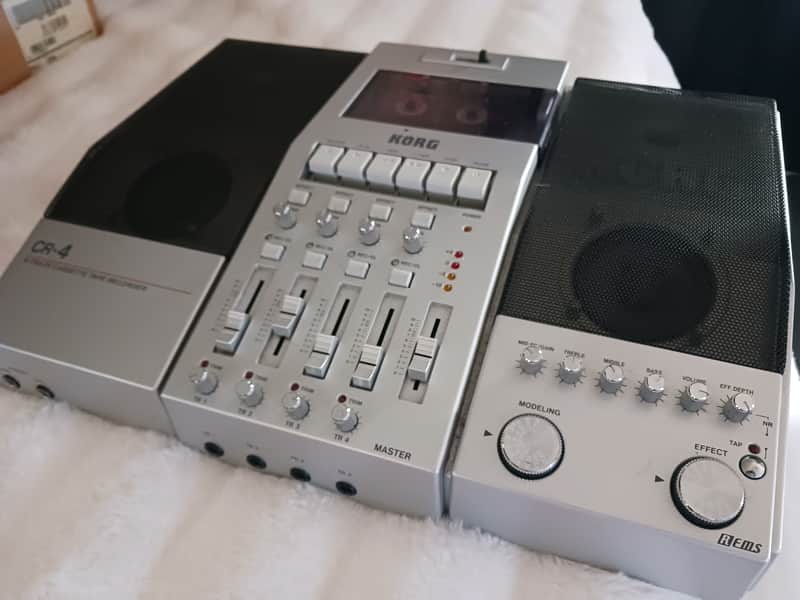 Original Owner Korg CR-4 - 4-track cassette tape recorder | Reverb