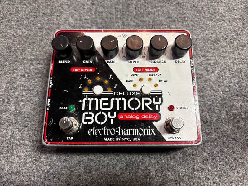 Electro-Harmonix Deluxe Memory Boy Tap Tempo Analog Delay | Reverb