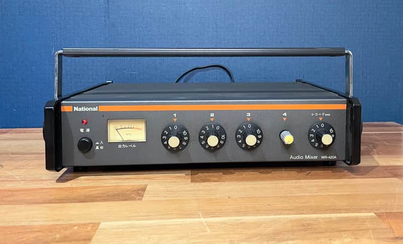 National WR-420A Rare Japanese 4 Channel Mixer / Saturator | Reverb