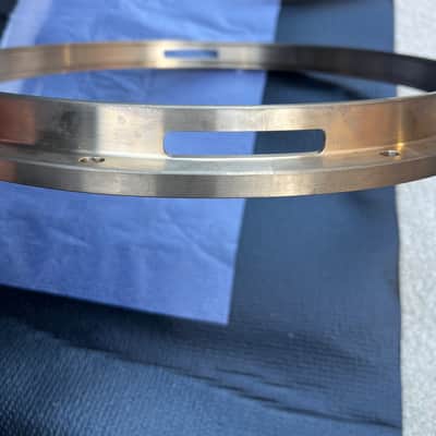Tama Style Bell Brass hoops (Duluth/Cast Bronze) 10 lug snare | Reverb
