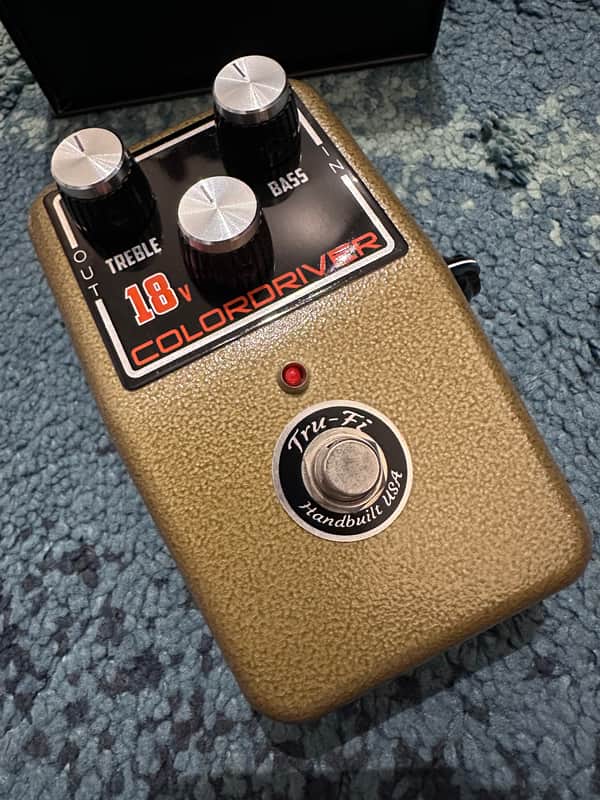 Tru-Fi Colordriver Fuzz Overdrive 2025 Colorsound OD | Reverb