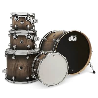 DW DWe 5pc Electronic/Acoustic Drum Shell Pack Curly Maple | Reverb
