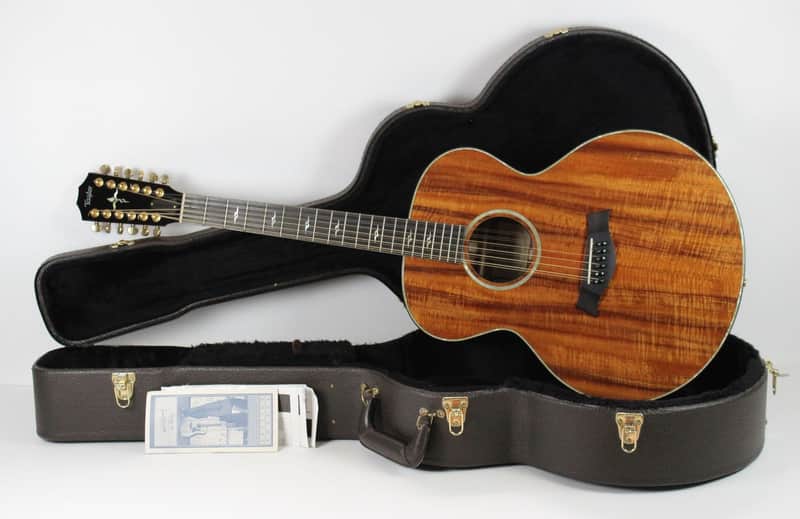 2001 Taylor K65 12-String | Solid Hawaiian Flame Koa | MINT | | Reverb