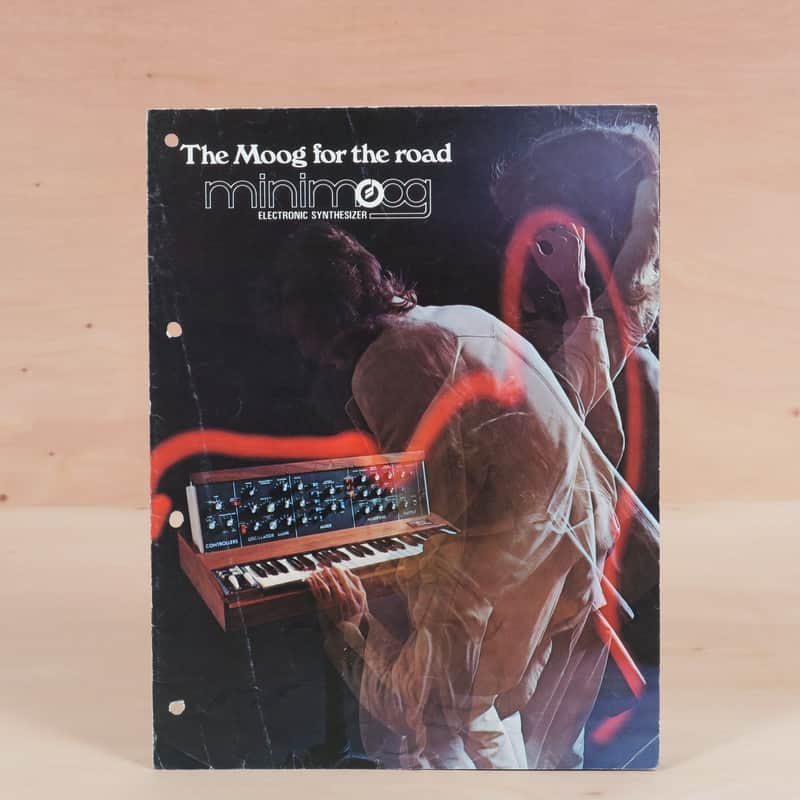 Moog Minimoog Model D original brochure / poster | Reverb