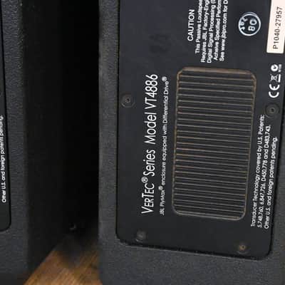 JBL VT4886 Dual 6.5" Passive Compact Line Array Loudspeakers | Reverb