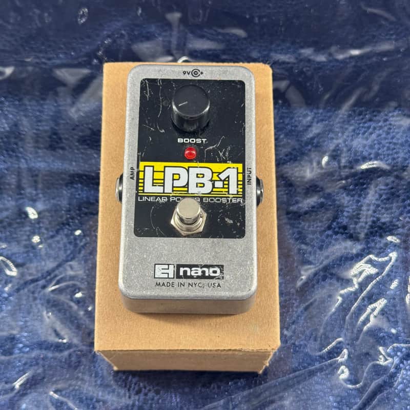 Electro-Harmonix LPB-1 Nano Linear Power Booster Preamp 2006 | Reverb