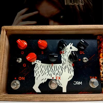 JAM Pedals Delay Llama Supreme 2010s - Hand Painted | Reverb