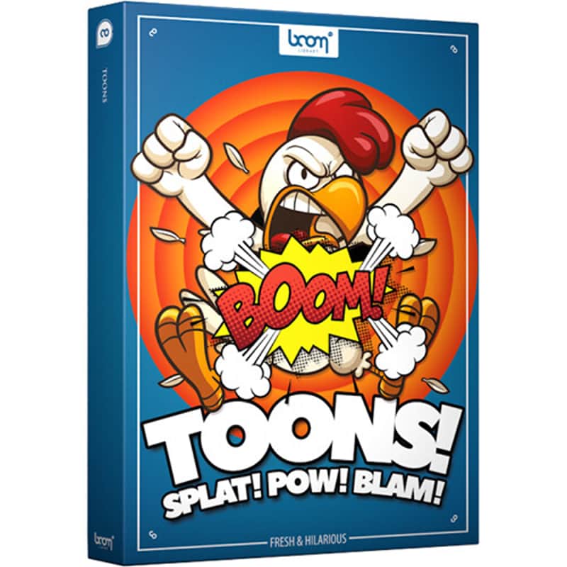 BOOM Library Toons Sound Effects | Animation Audio | Reverb UK