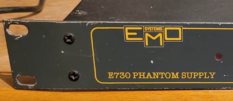 EMO E730 Six Channel 48V Phantom Power Supply Unit. Headroom | Reverb