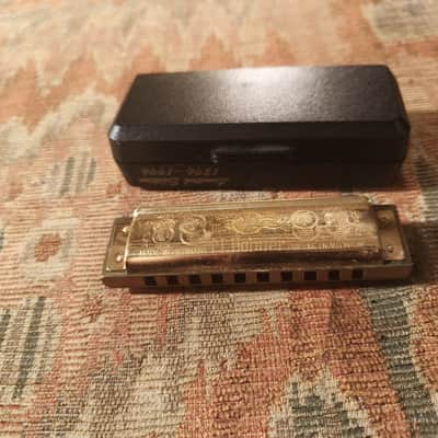 Hohner Marine Band 100th Anniversary Edition 1996 - Gold | Reverb