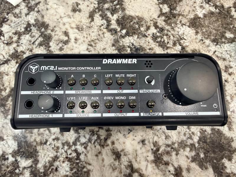Drawmer MC2.1 Monitor Controller 2010s - Black | Reverb