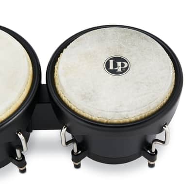 Latin Percussion Discovery II Ultralight Bongos, Onyx | Reverb
