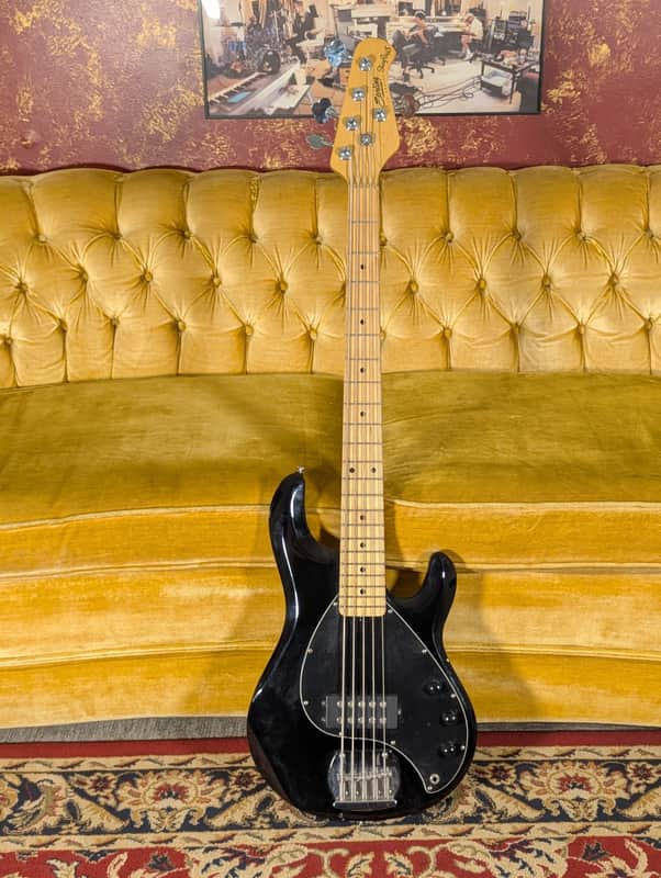 Sterling Sub Series Stingray 5 Mid 2010's - Black | Reverb