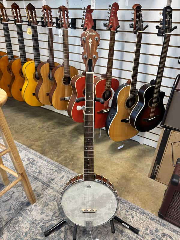 Fender Paramount PB-180E Banjo - Natural | Reverb Canada