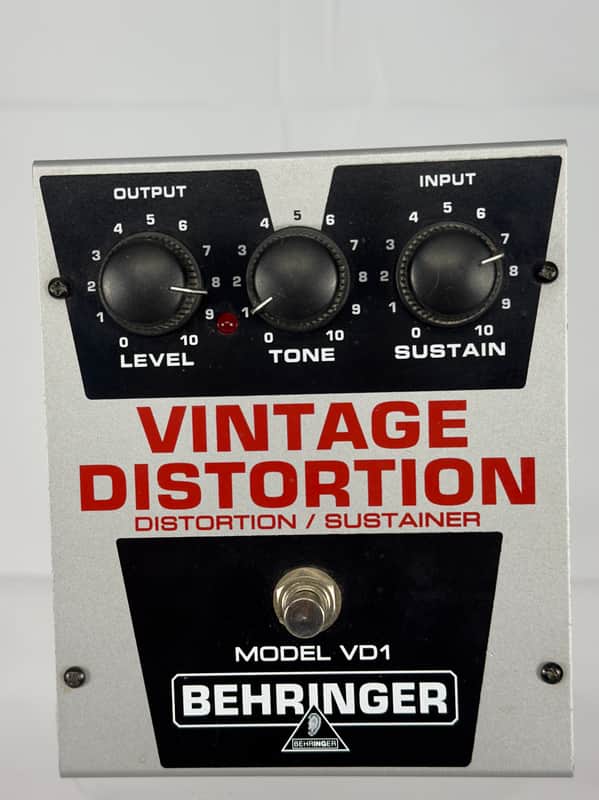 Behringer VD-1 Vintage Distortion / Sustainer 2010s | Reverb