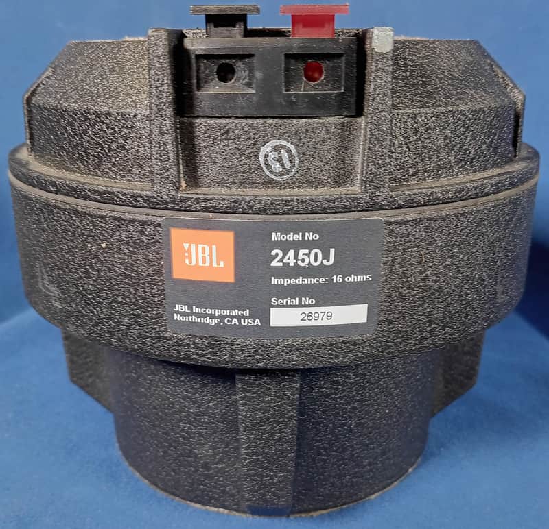 JBL 2450J 100w 16ohm 4-inch High-Frequency Compression Driver | Reverb