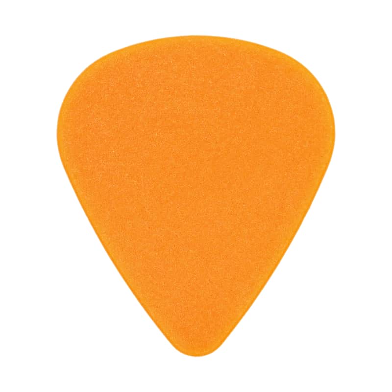 Exotic Plectrums Textured ABS Plastic Orange Guitar Or Bass | Reverb
