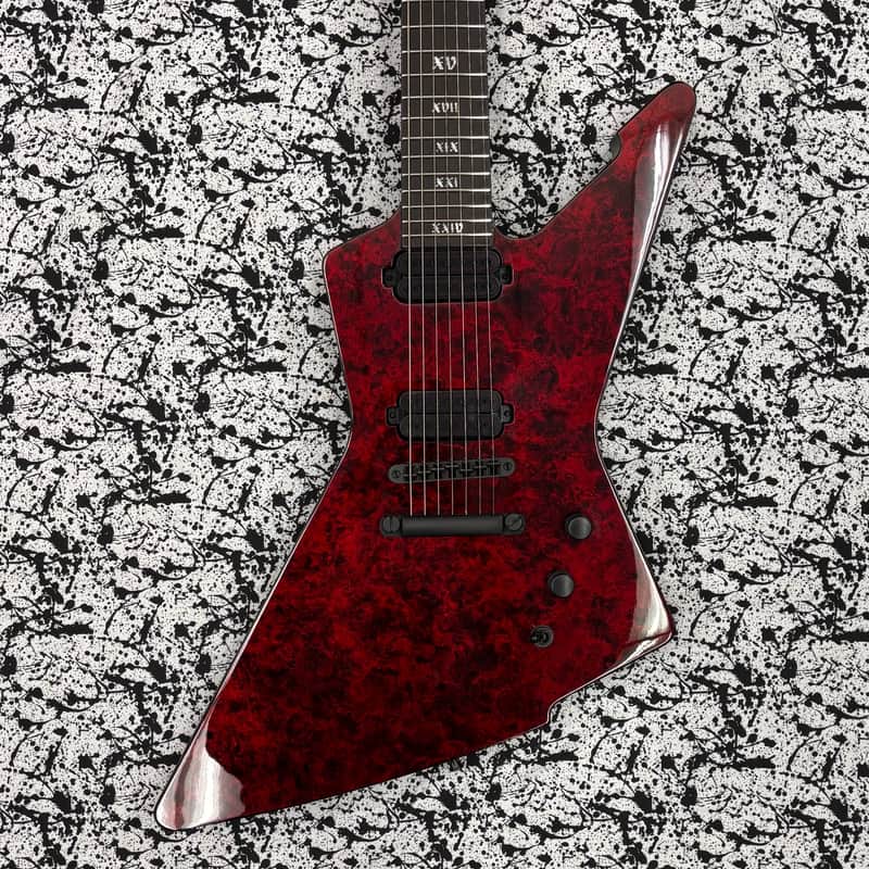 Schecter E-1 Apocalypse Electric Guitar | Reverb