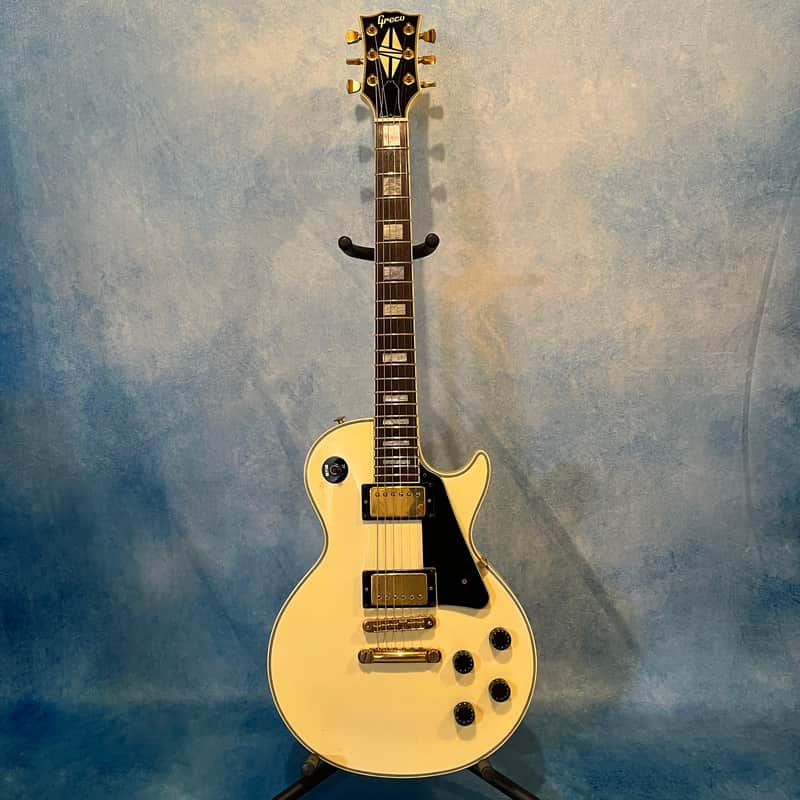 Greco EG-550 1990 Vintage White Les Paul Custom Made in Japan | Reverb
