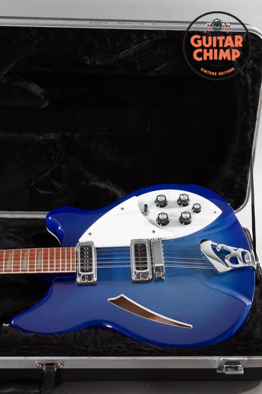 2007 Rickenbacker 360/12 Blueburst – Rare Finish, 12-String | Reverb