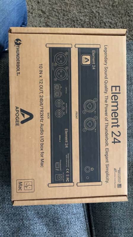 Apogee Element 24 Thunderbolt Audio Interface 2010s - Black | Reverb