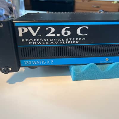 Peavey PV 2.6C Stereo Power Amplifier with rack mount | Reverb