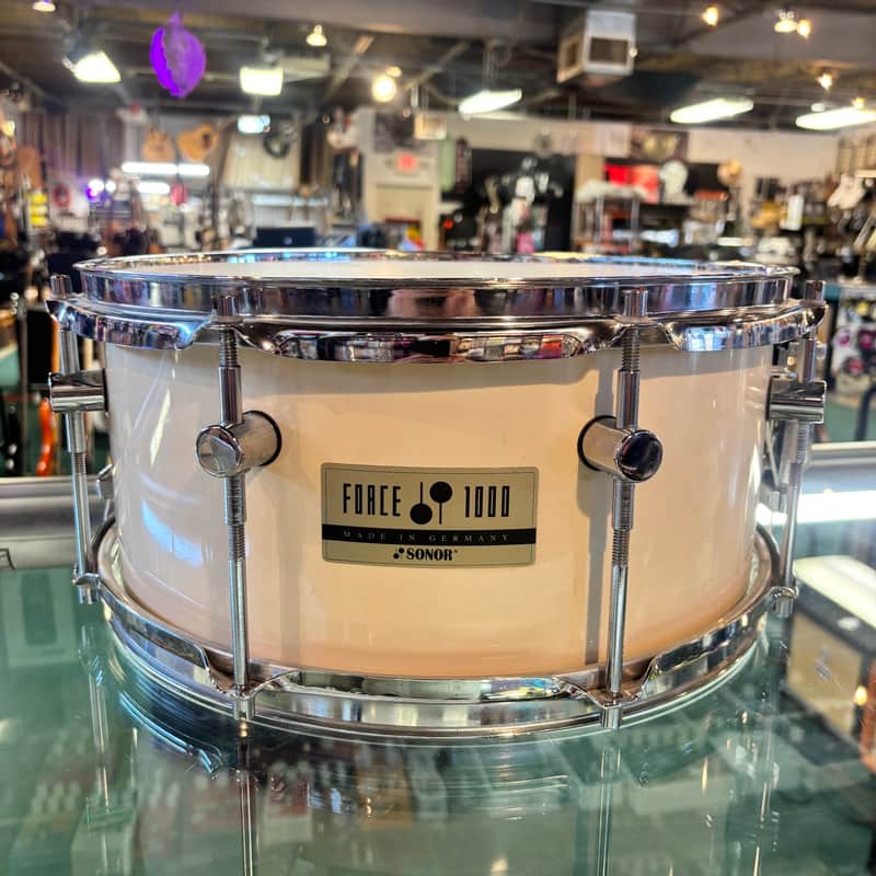 Sonor Force 1000 snare - Olympic White | Reverb