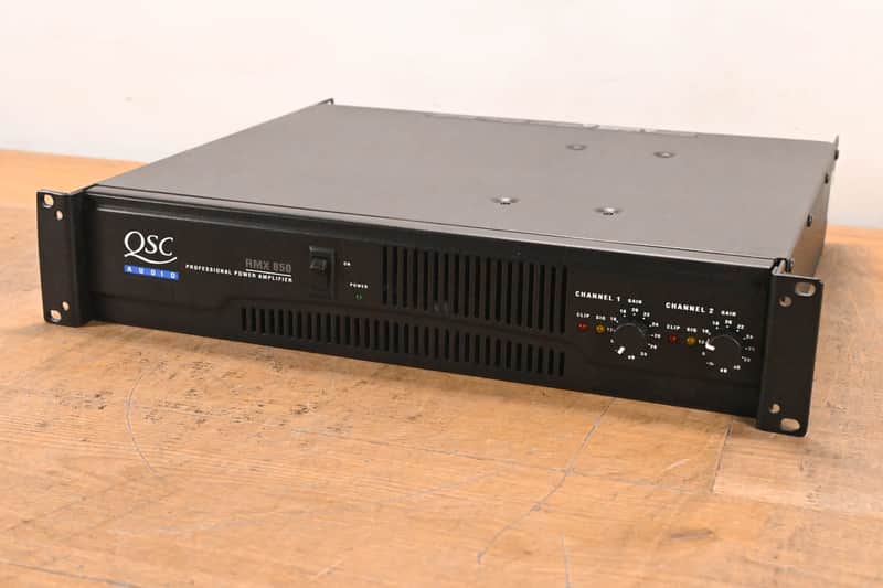 QSC RMX850 2-Channel Power Amplifier CG01VD9 | Reverb