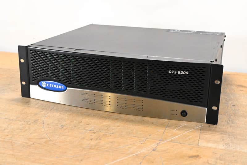 Crown CTs 8200 200W 8-Channel Power Amplifier CG01XK3 | Reverb Canada