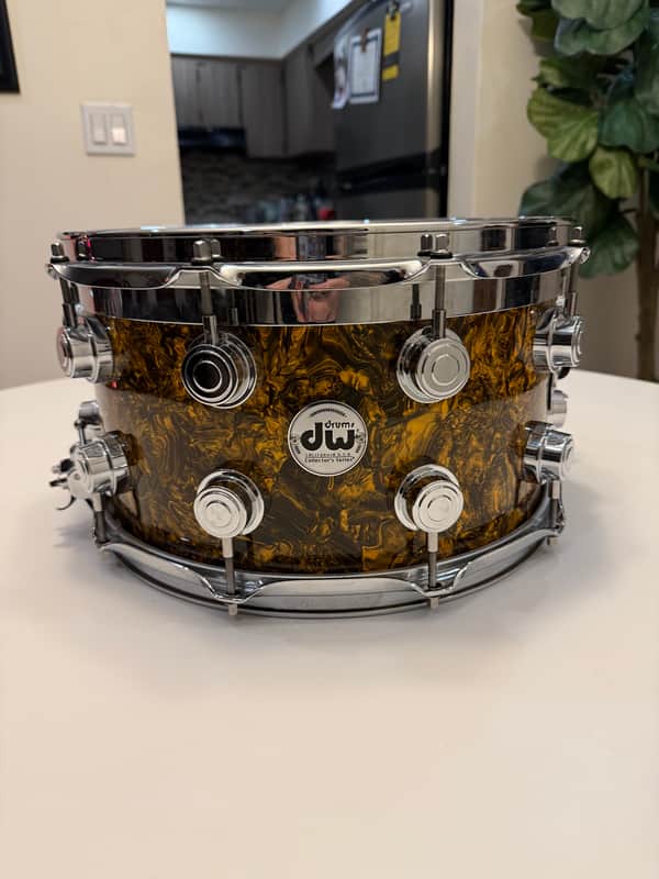 DW Collector's Series Top Edge 8x14" Snare Drum | Reverb
