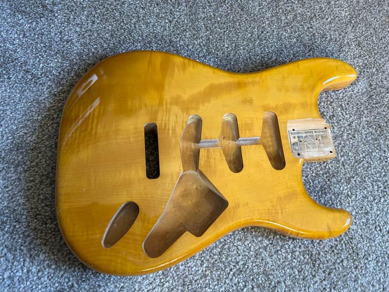 ESP Strat Body NOS 1980s to 1990s - Natural | Reverb