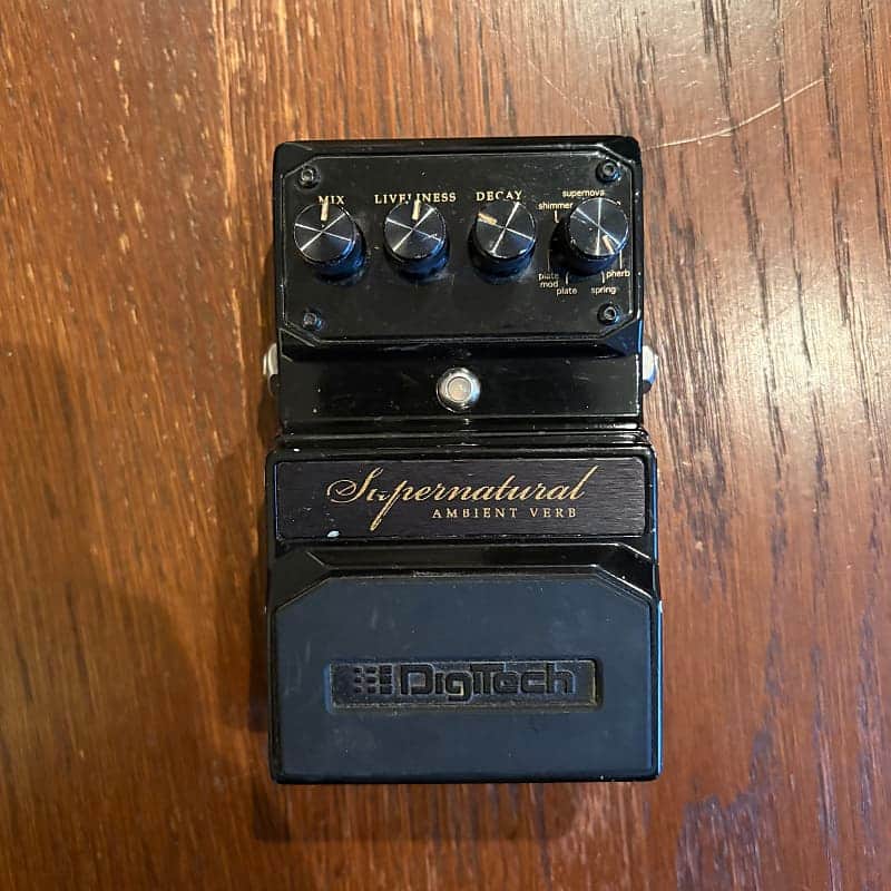 DigiTech Supernatural Ambient Stereo Reverb 2010s - Black | Reverb