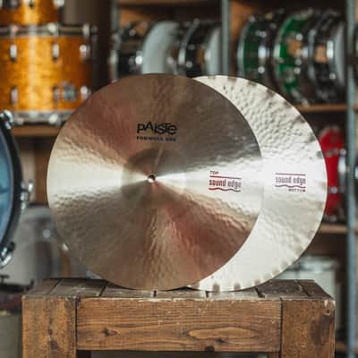 Paiste 15" Formula 602 Sound Edge Hi-Hats *USA Small | Reverb