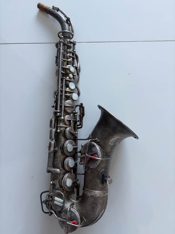 Conn New Wonder I curved soprano saxophone silver plated | Reverb