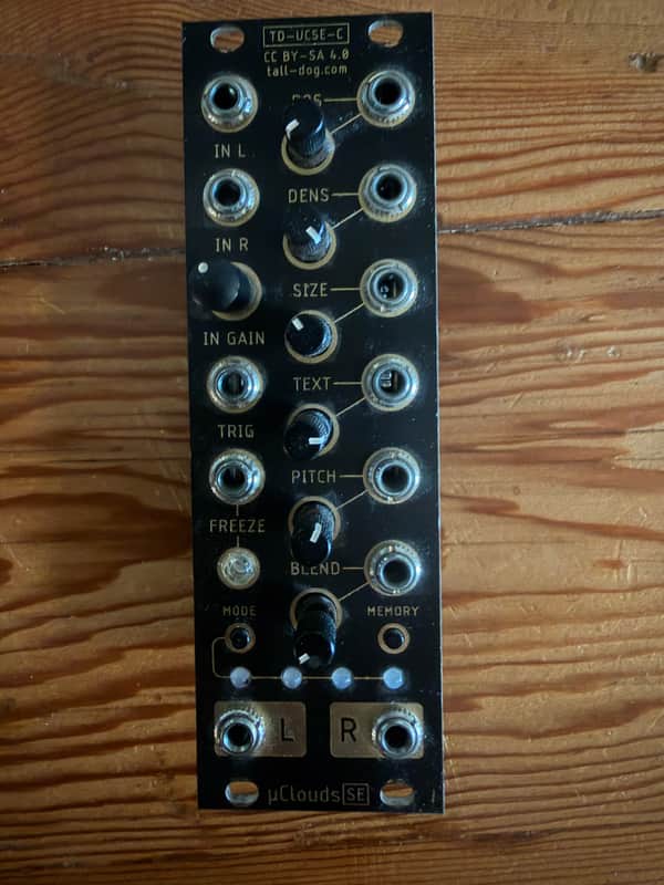 Tall Dog Electronics μClouds SE - Texture Synthesizer Black | Reverb