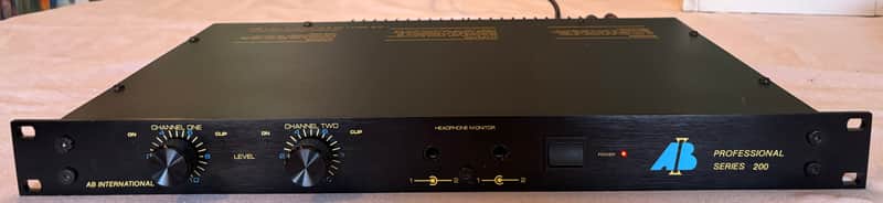 AB International Professional Series 200 1990 - Factory Black | Reverb